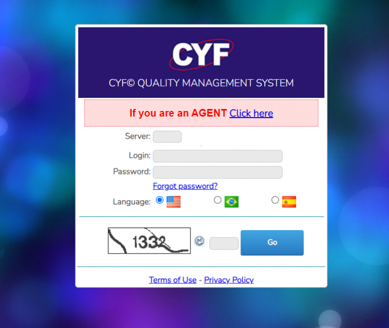 How to log in to CYF Quality. - CYF