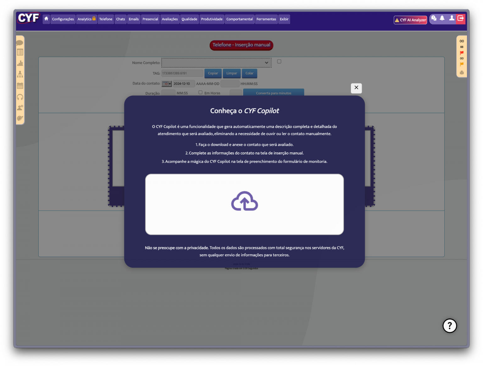 Conheça o CYF Copilot: seu assistente de IA na monitoria de qualidade ...
